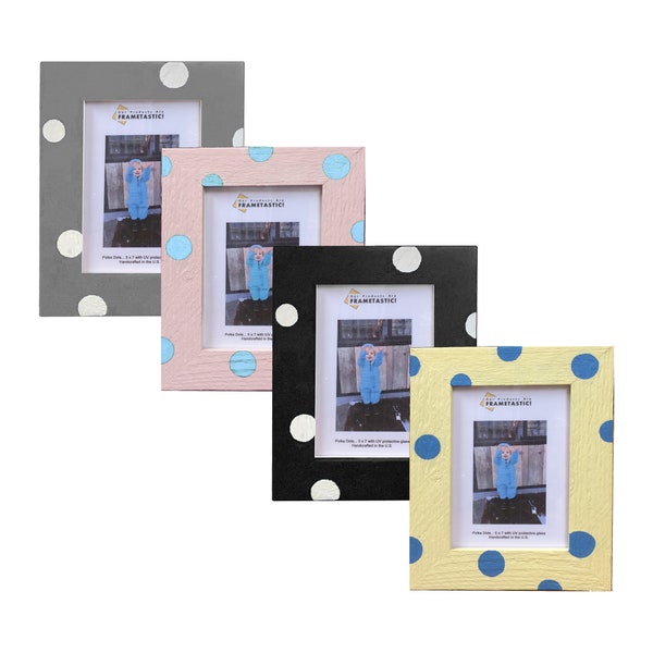 Polka Dot Frame - Etsy