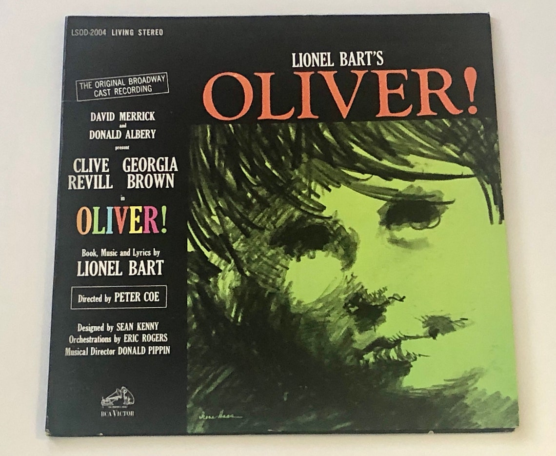 Oliver Original Broadway Cast Record food Glorious | Etsy