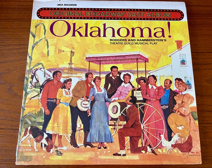 Oklahoma - Original Broadway Cast Album - Rodgers and Hammerstein - MCA ...