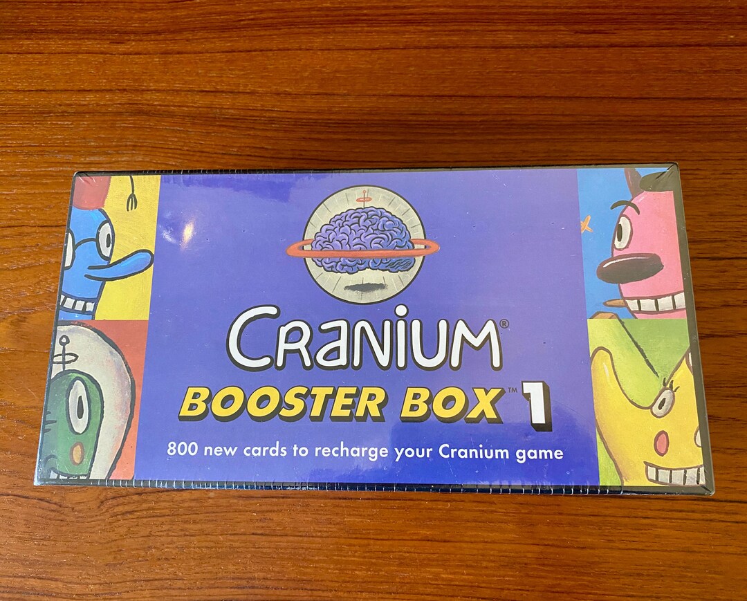 Cranium Booster Box 1 - 800 New Cards - Vintage Game 1999 - Etsy
