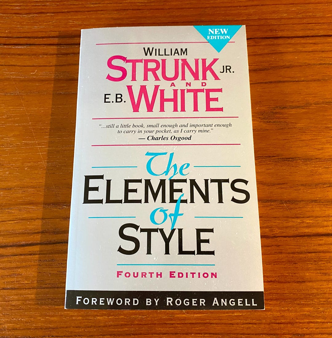 Strunk and White - the Elements of Style - Fourth Edition 2000 - Allyn ...