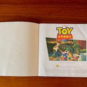Vintage Space Jam & Toy Story Children's Books - 1996 - Etsy