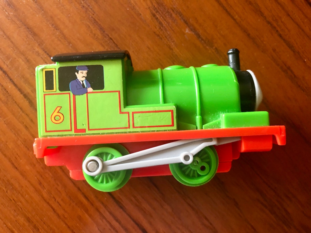 Thomas the Tank Engine 6 Plastic Push and Pull Car Britt Allcroft 1992 ...