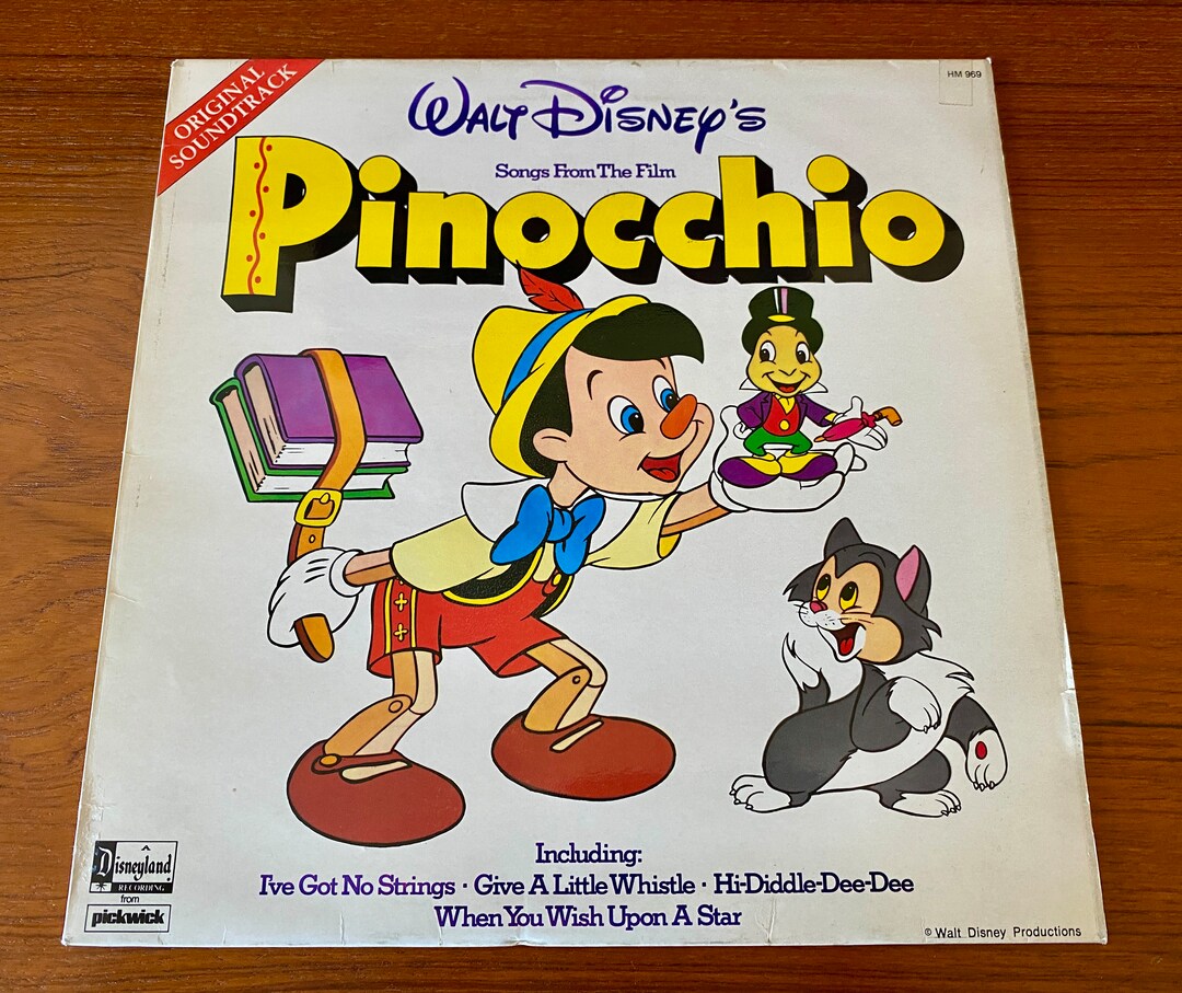 Walt Disney's Pinocchio - Songs From the Film - Original Soundtrack ...