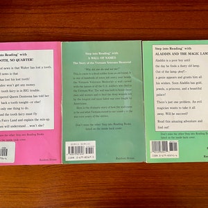 Step Into Reading Grades 2-3 aladdin the Titanic dinosaur Hunters star ...