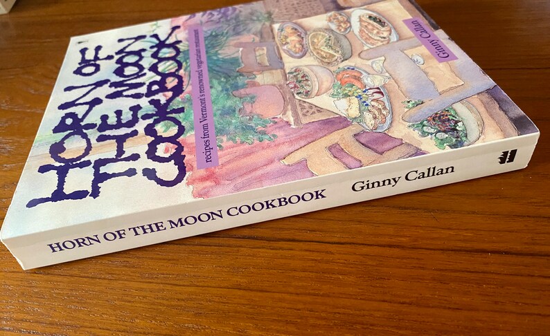 Horn of the Moon Cookbook Ginny Callan Vegetarian Cooking - Etsy