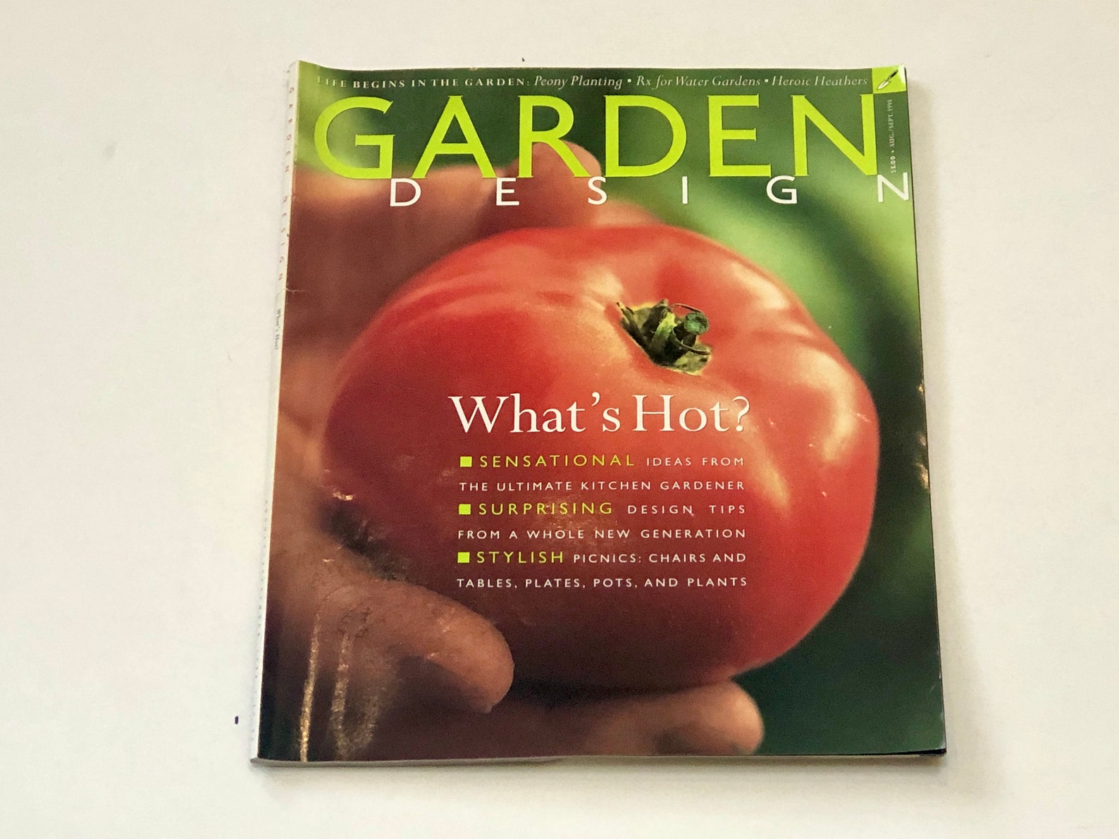 Garden Design Magazine 3 Back Issues 1998/99 What's - Etsy