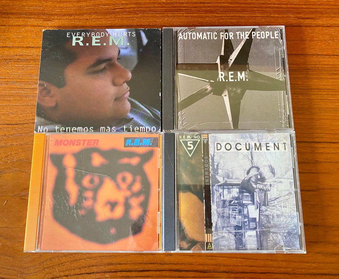 4 REM Cds 1980's / 1990's Automatic for the People Document Monster ...