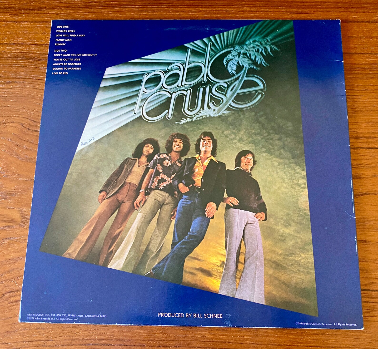 Pablo Cruise - Worlds Away - Original A&M 1978 - Pop Rock - "love Will Find a Way" - Vintage ...