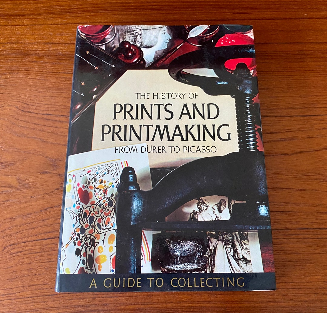 Vintage Art Book: History of Prints, Durer to Picasso - Etsy
