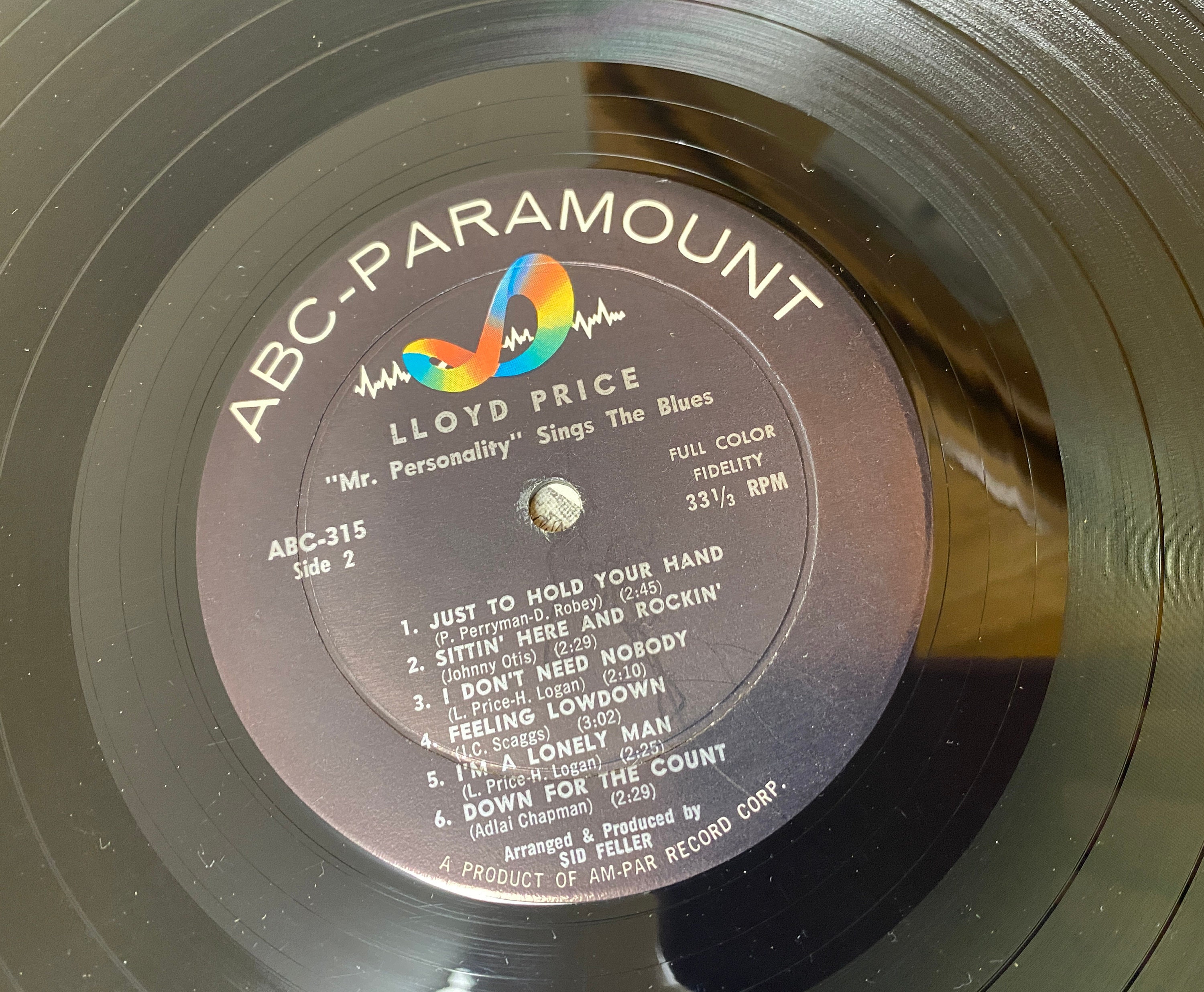 Lloyd Price - Mr. Personality Sings the Blues - "ain't Nobody's ...