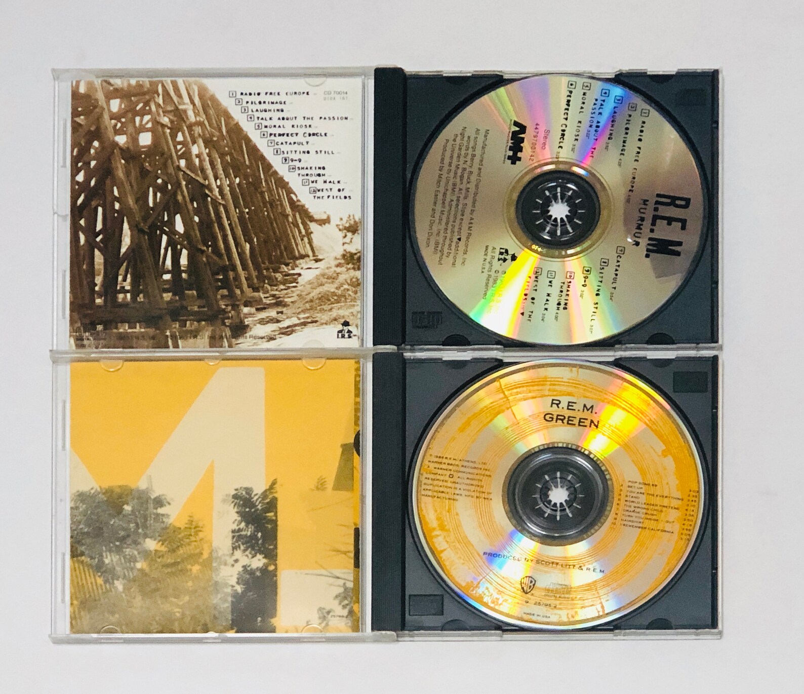 2 REM CDs Green Murmur Stand Radio | Etsy