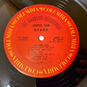 Janis Ian - Stars - "dance With Me" - Original Columbia 1974 - Vintage ...