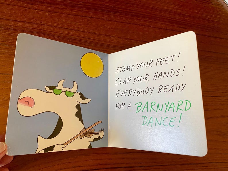 Sandra Boynton Board Books: Barnyard Dance & One, Two, Three - Etsy