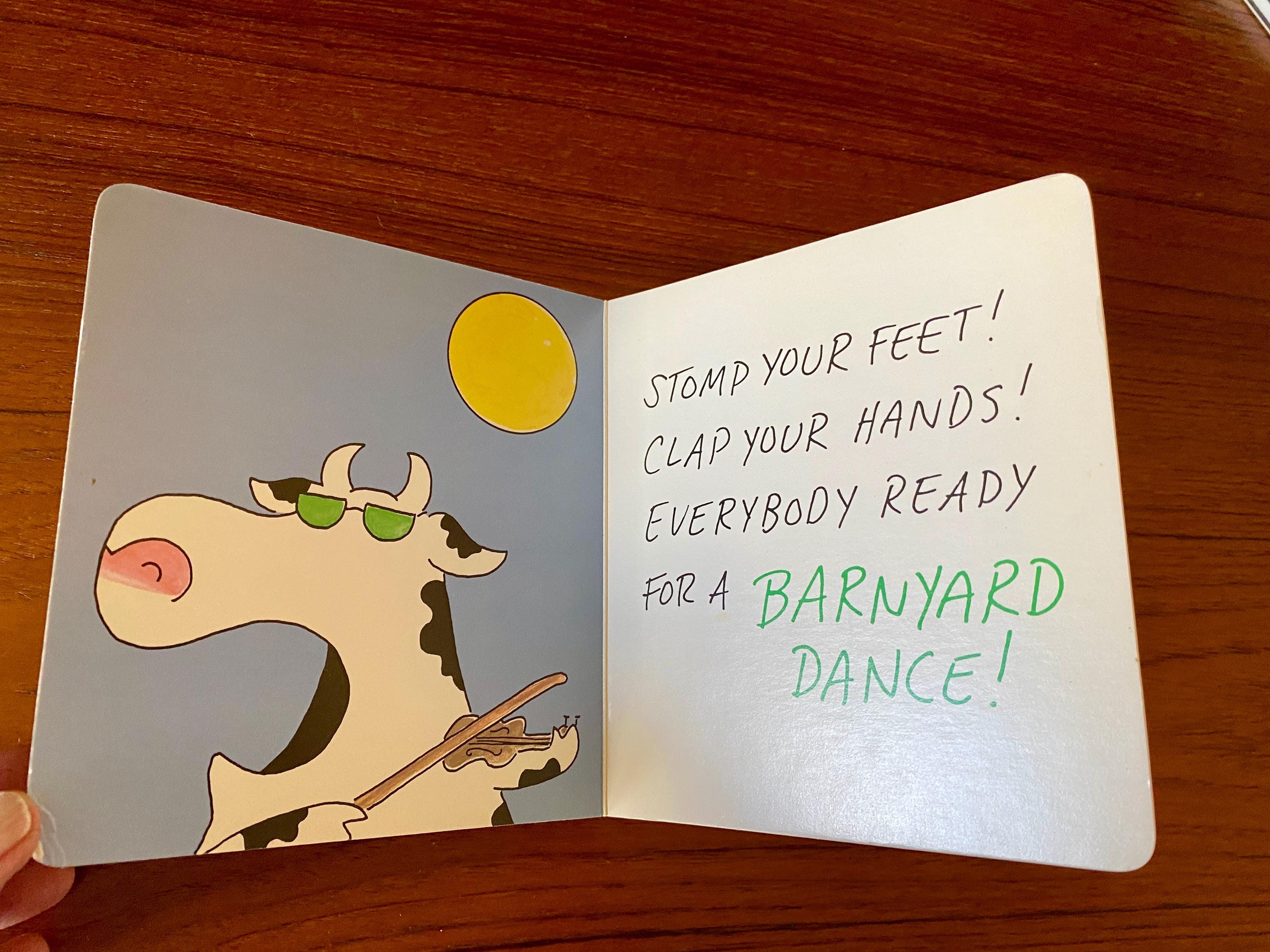 Sandra Boynton Board Books: Barnyard Dance & One, Two, Three - Etsy