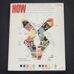 HOW Magazines 1980s/90s Graphic Design Logos - Etsy