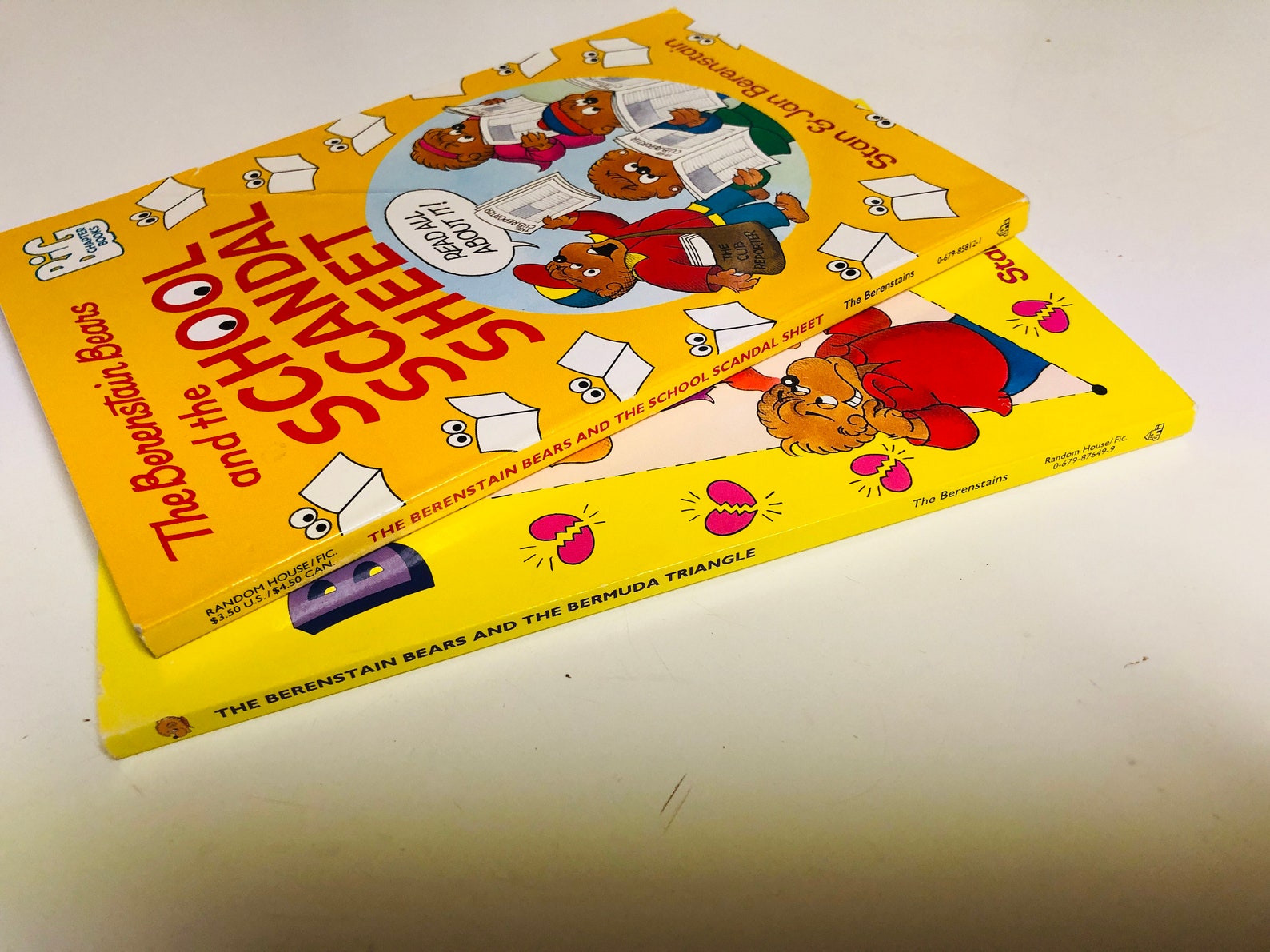 Berenstain Bears 2 Children's Books school Scandal | Etsy