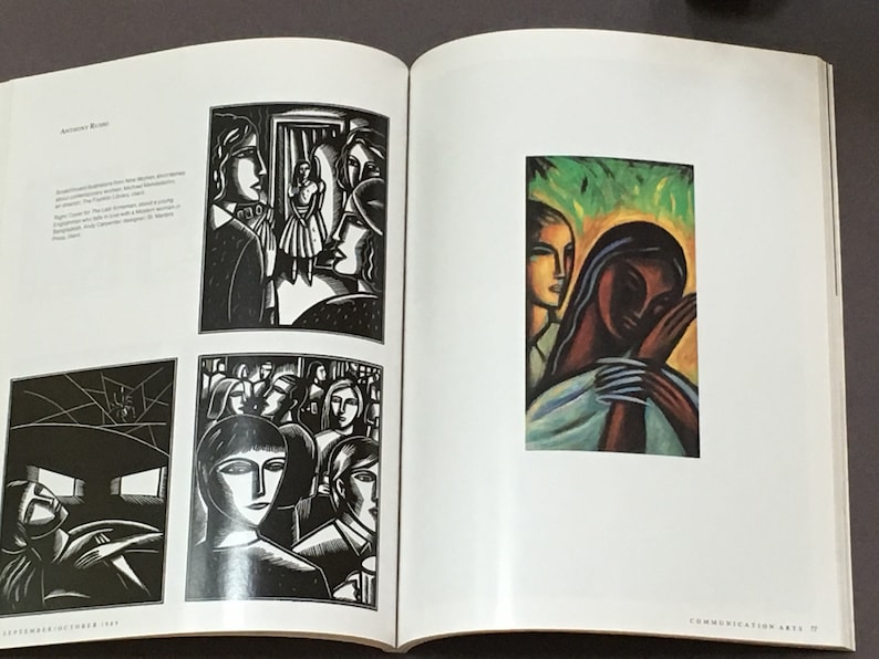 Communication Arts Magazine October 1989 Photo Portraits | Etsy