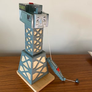 Cranky the Crane - Thomas the Tank Engine Deluxe Battery Powered Wooden ...