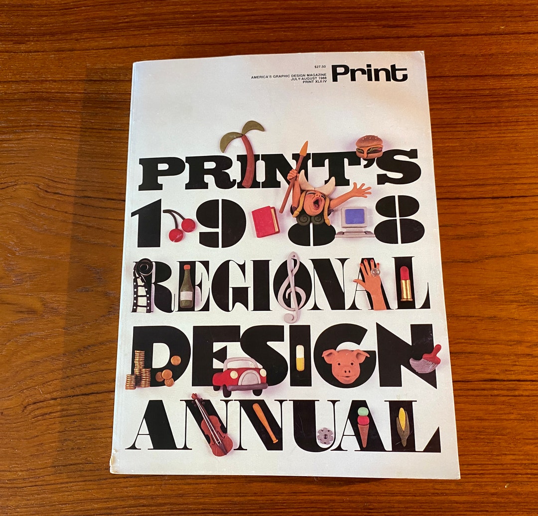PRINT 1988 Regional Design Annual - July/august 1988 - Graphic Design ...