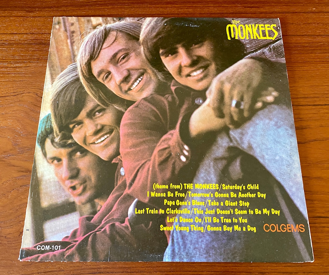 The Monkees Debut Album last Train to Clarksville Colgems Original Mono ...