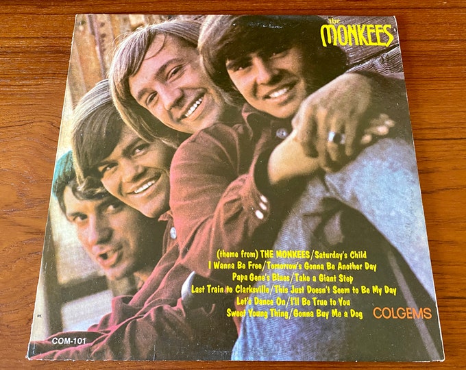 The Monkees Debut Album - "last Train to Clarksville" - Colgems ...