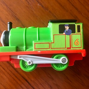 Thomas the Tank Engine 6 Plastic Push and Pull Car Britt Allcroft 1992 ...
