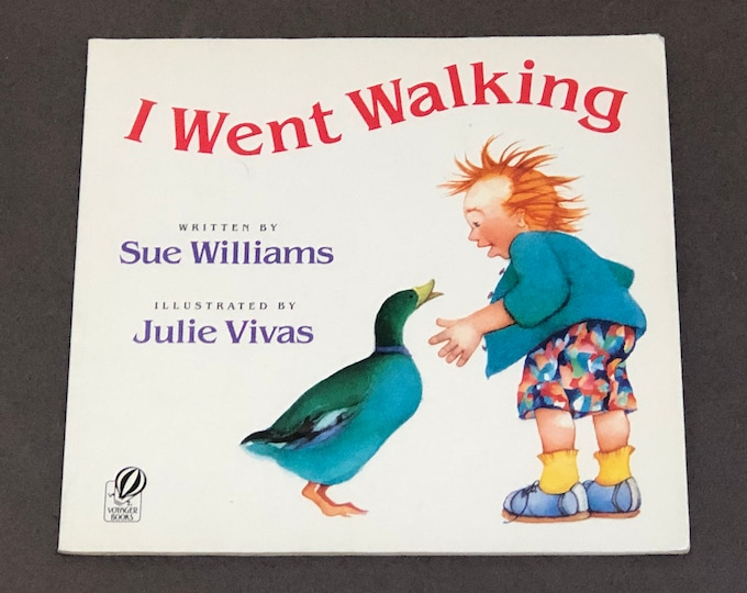 I Went Walking - Sue Williams - Julie Vivas - Voyager Books 1989 ...