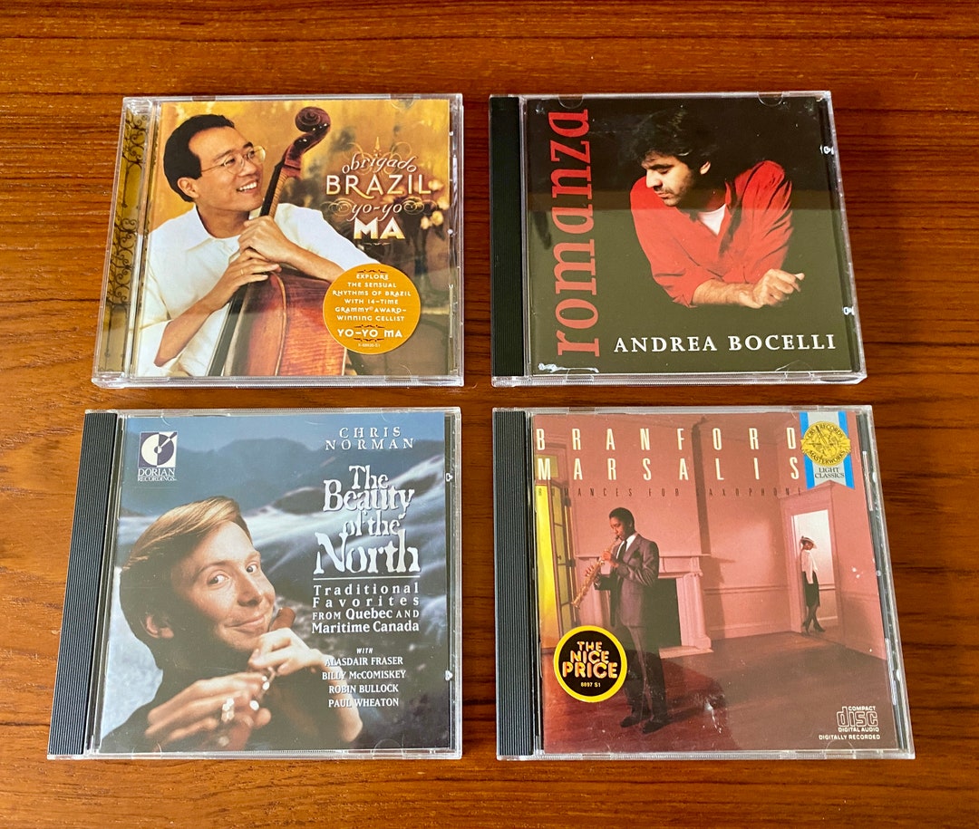 Classical Music Cds: Marsalis, Bocelli, Yo-yo Ma, Chris Norman - Etsy