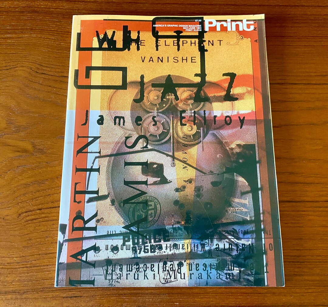 PRINT America's Graphic Design Magazine May/june 1995 - Book Cover ...