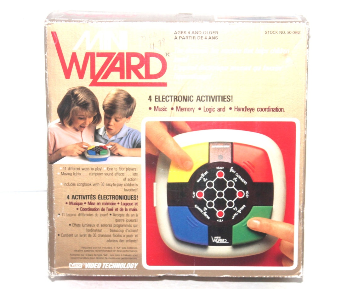 Vintage 1987 Wizard Electronic Game by Vtech Antique Alchemy - Etsy