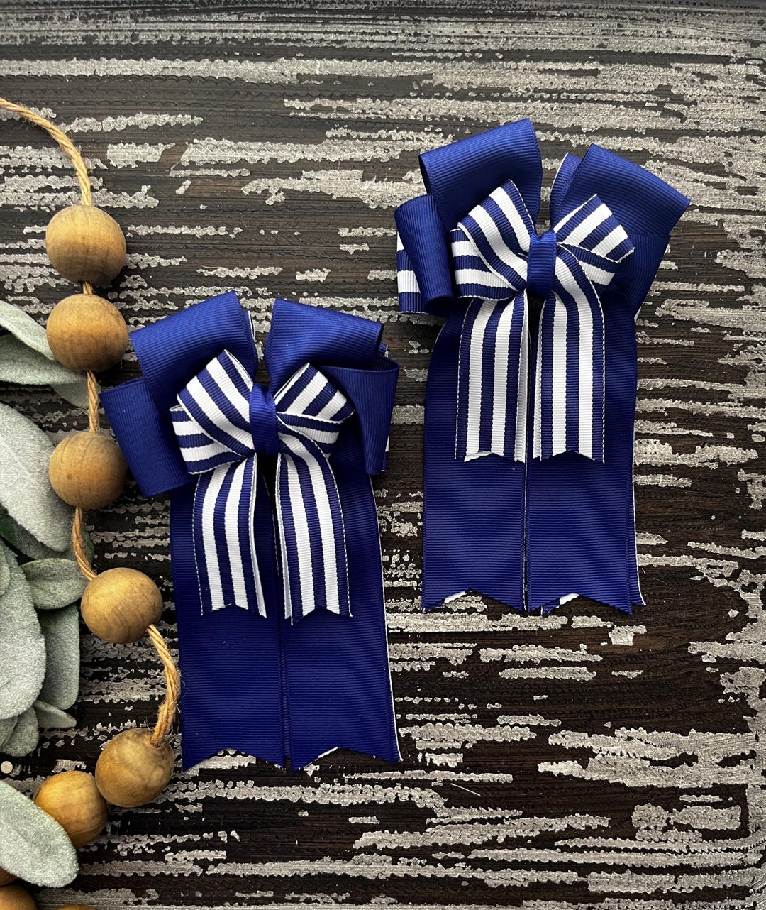 Black Friday Sale RTS Royal Blue and White Stripe Equestrian Horse Show ...