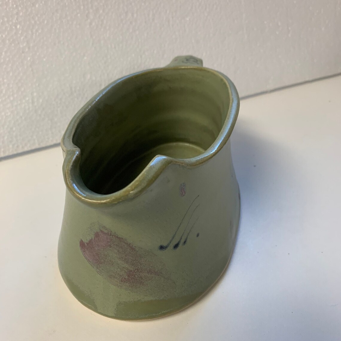 Gravy Pitcher Syrup Pitcherceramic Handmade Pitcher - Etsy