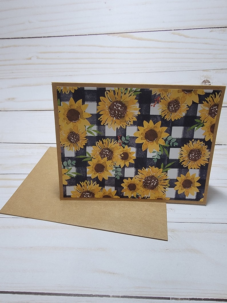 Note Cards Set of 6 With Envelopes Handmade All Occasion Fall Autumn ...