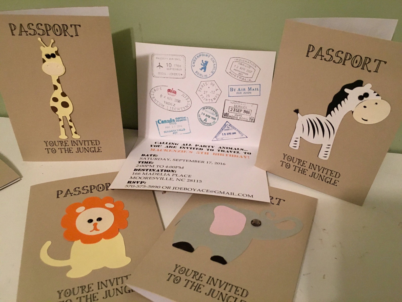Jungle, Safari, Elephant, Giraffe, Zebra, Monkey and Lion Animal ...
