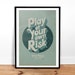 Play at Your Own Risk Poster Art Print - Etsy