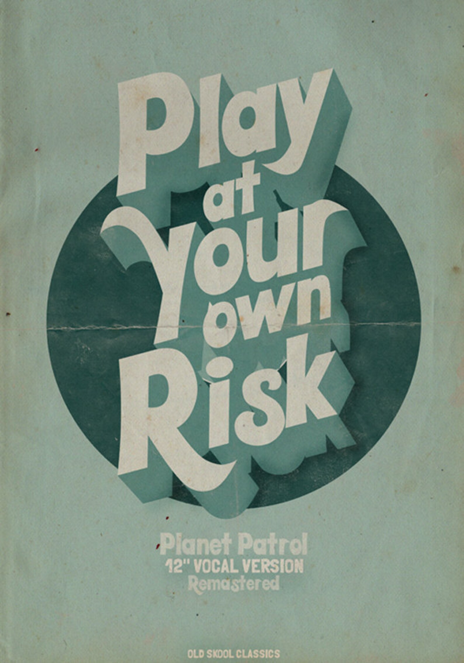 Play at Your Own Risk Poster Art Print - Etsy