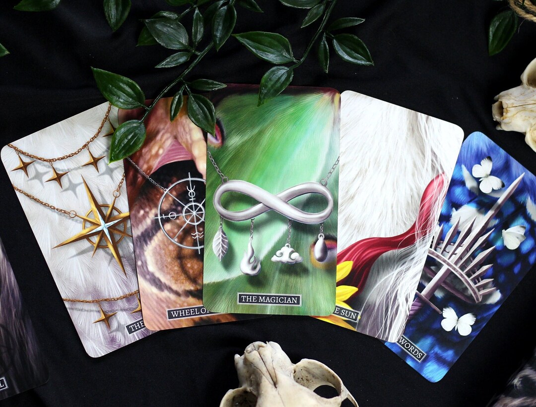 Beautiful Beasts Tarot Deck | Beginner Tarot Deck, Animal Tarot Deck ...
