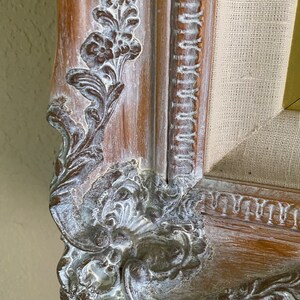 Large Ornate Empty Art Frame Large Wood Frame - Etsy