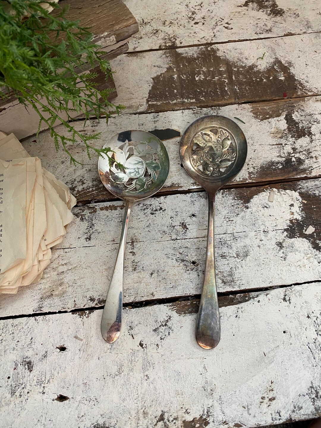 Choice - Silver-plate Tomato Spoon Collectible Serving Spoon Sold ...