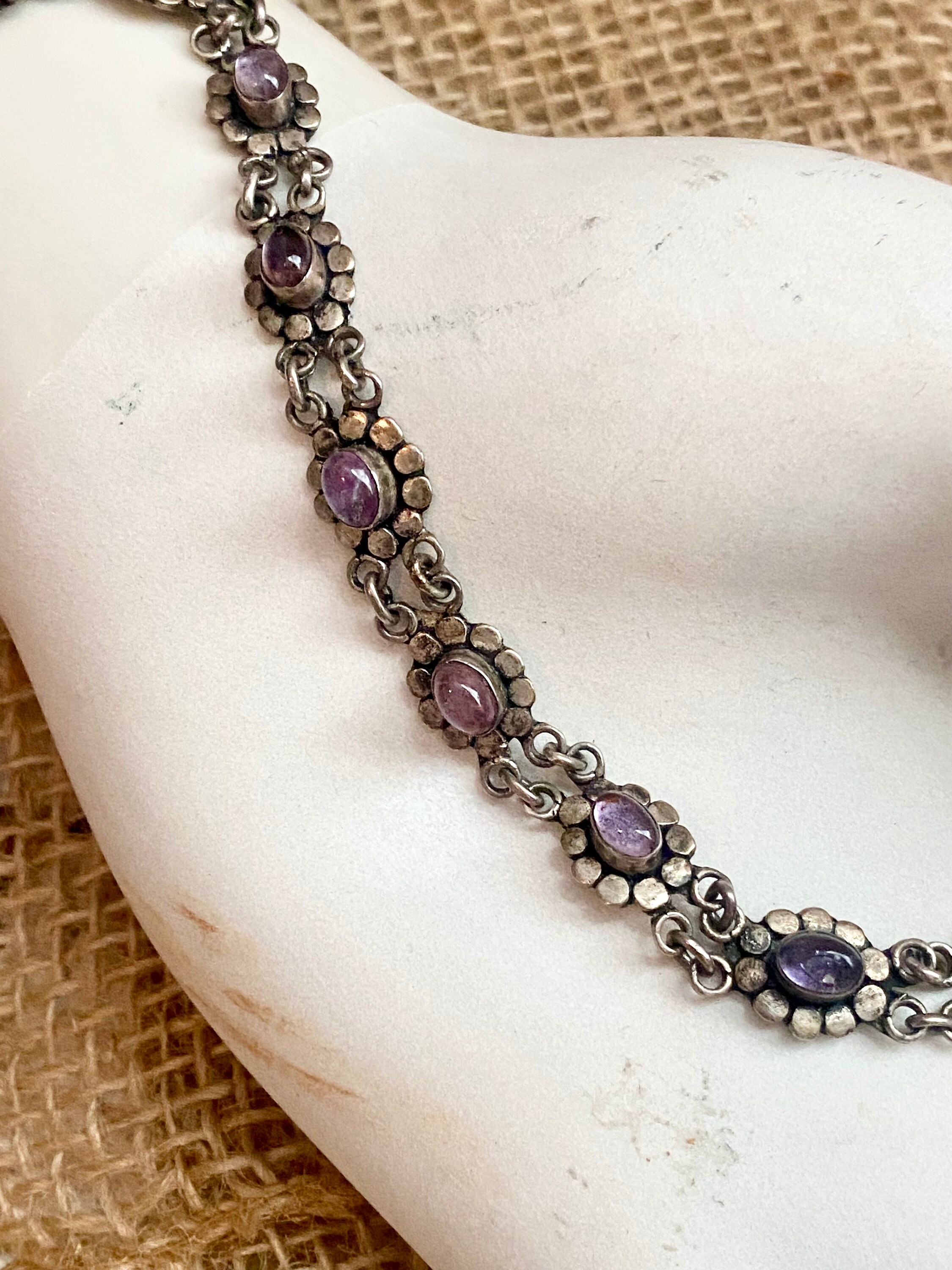 Antique amethyst bracelet store