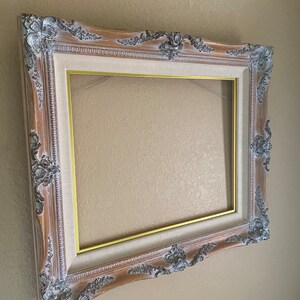 Large Ornate Empty Art Frame Large Wood Frame - Etsy