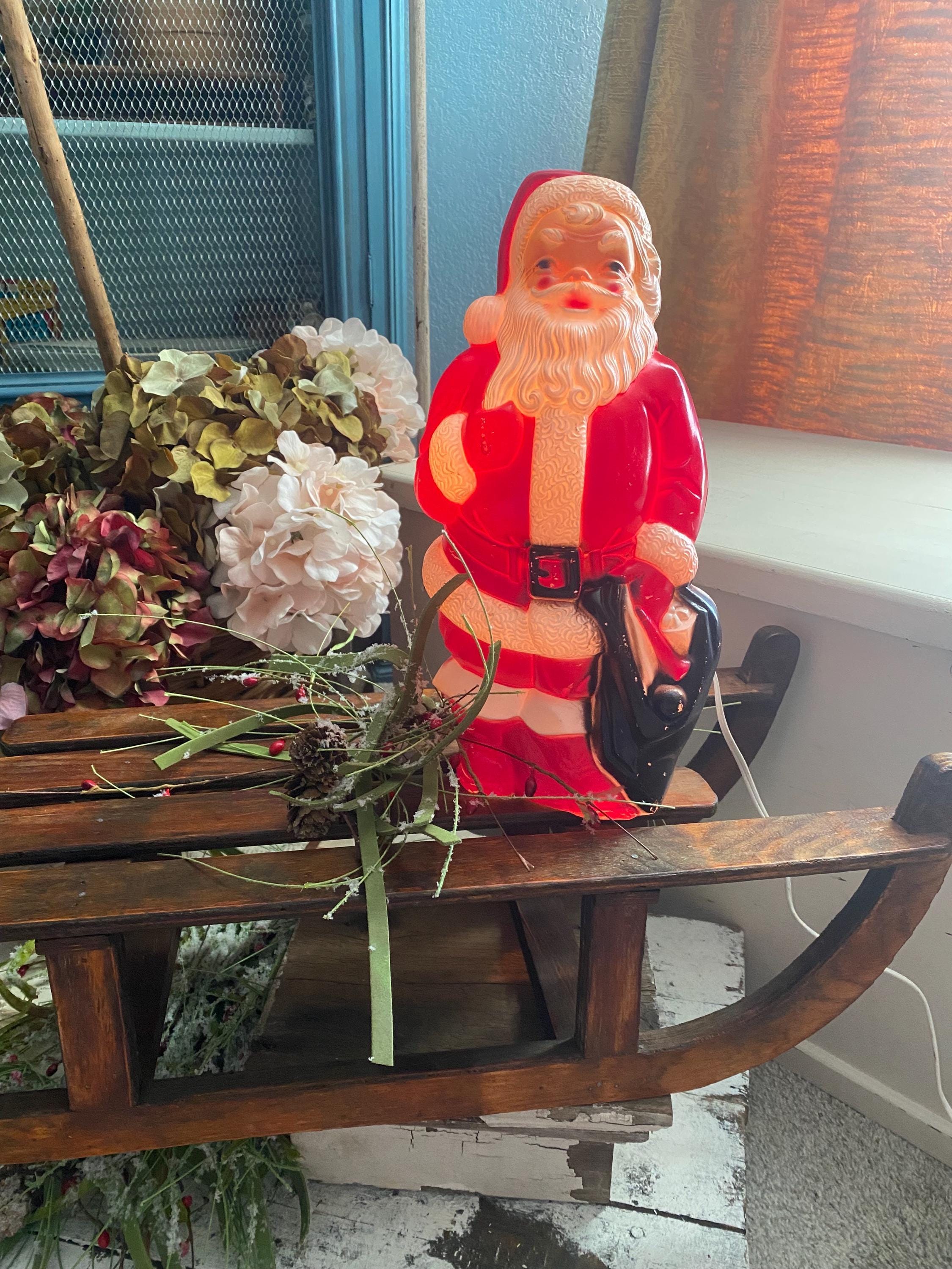 Small Vintage Wood Decorative Sled Christmas and Winter Decor - Etsy