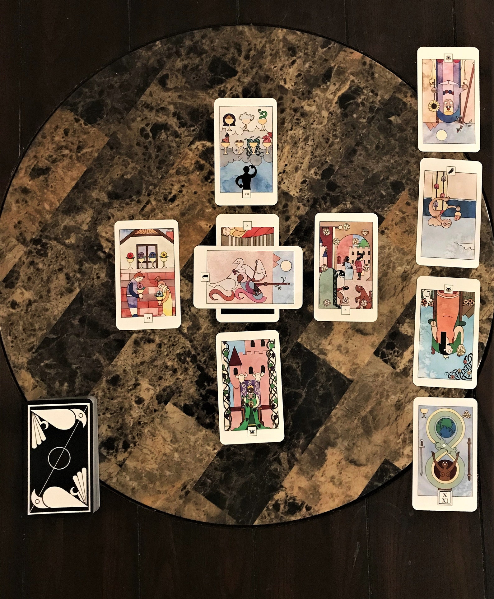 Lazy Crow Tarot Deck - Etsy