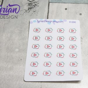 Social Media Icon Stickers | YT Stickers | Youtube Stickers Great for ...