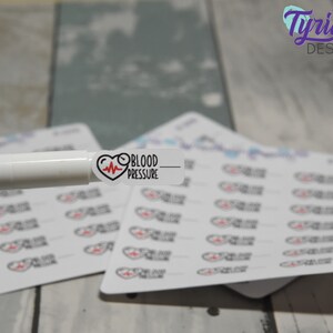 Blood Pressure Icon Stickers | BP Tracking | Track Blood Pressure ...