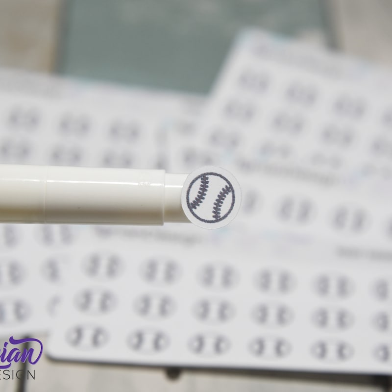 Baseball Stickers - Etsy