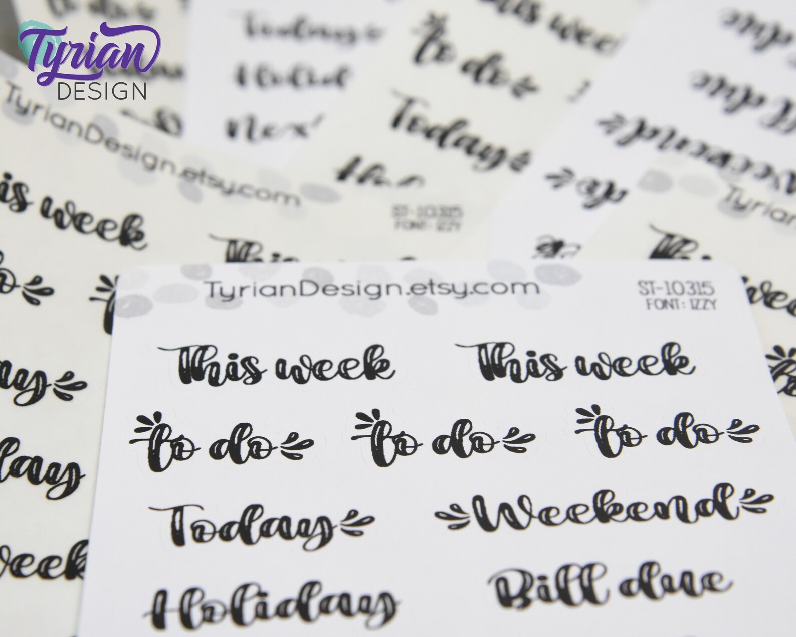 Planning Stickers to Do This Week Weekend Weekly/monthly - Etsy