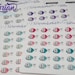 Cell Phone Payment Stickers. Different Color Options. Keep Track of ...