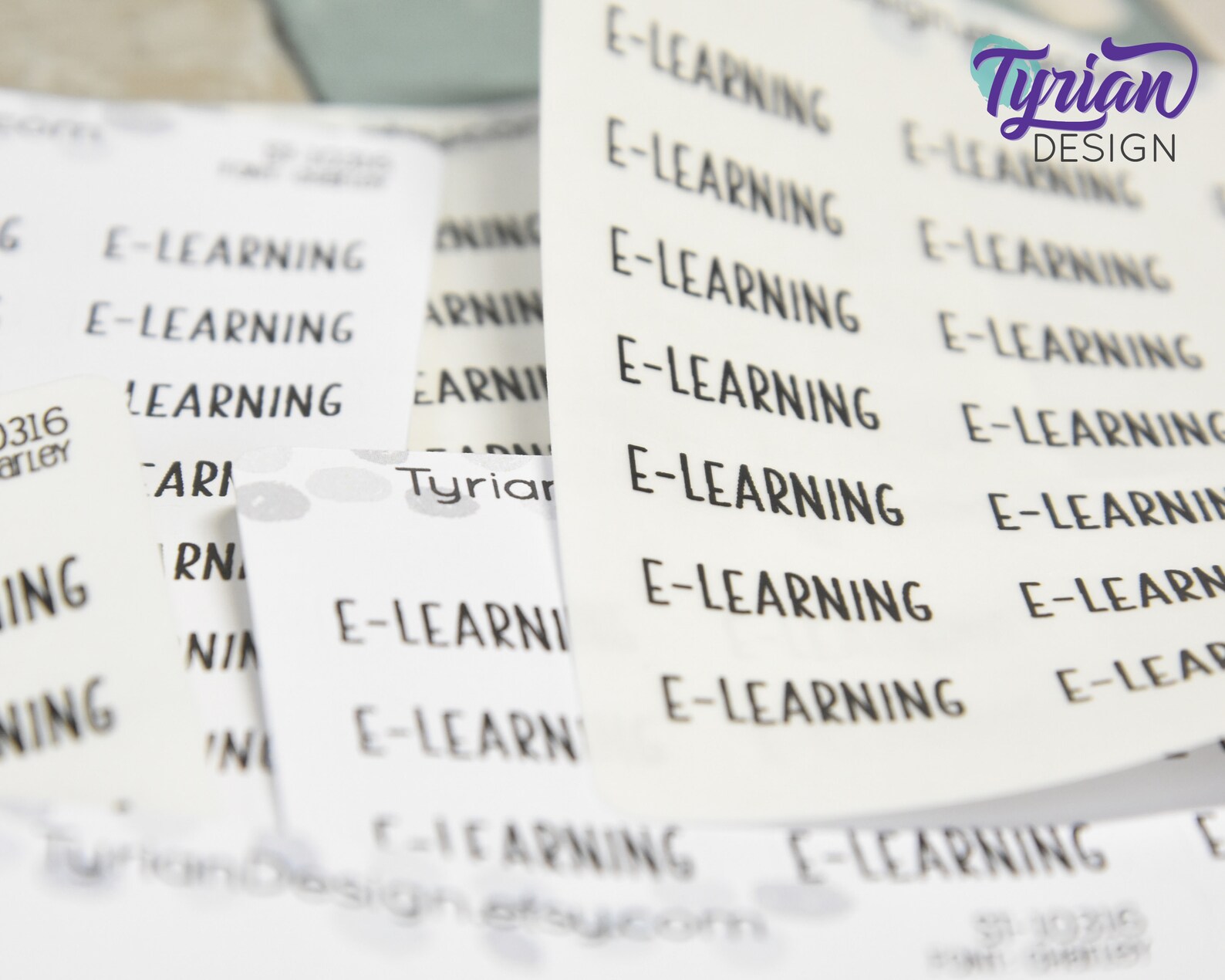 E-learning Stickers for Planners and Journals | Home School | 21 ...